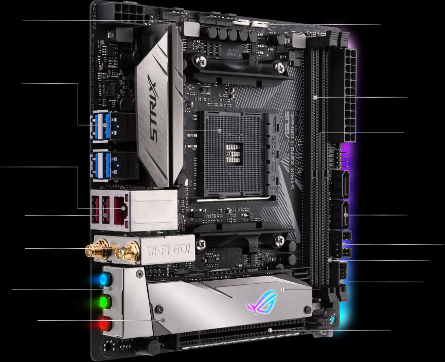 ROG STRIX X370-I GAMING | 电竞 motherboards｜ROG - Republic of Gamers｜ROG ...
